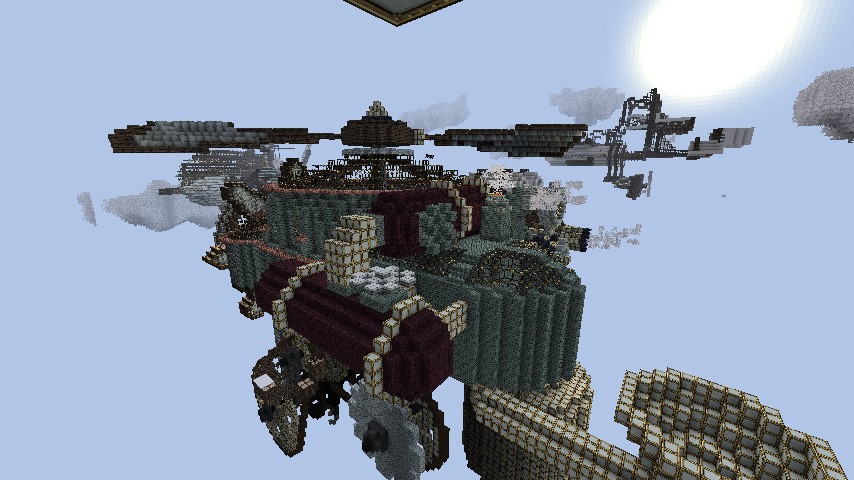 Steampunk Spawn Minecraft Map