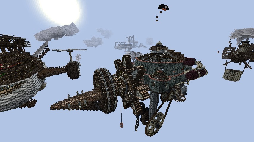 Steampunk Spawn Minecraft Map