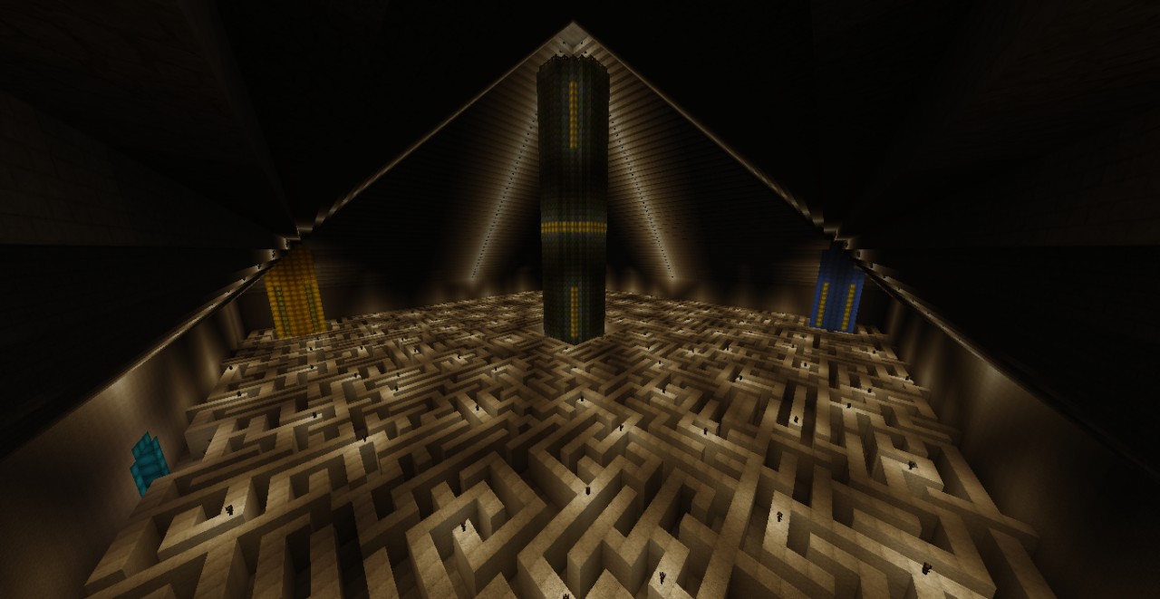 Pyramid Maze [200 views, woop-woop] Minecraft Map