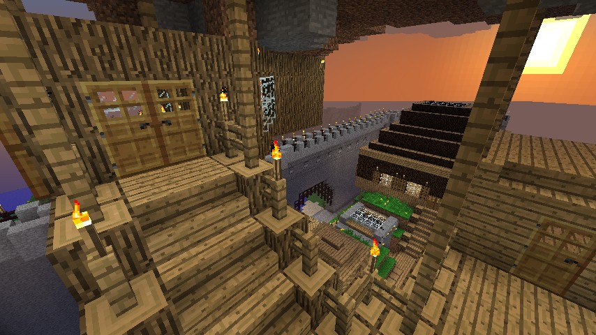 Coal town timelapse {[northcity]} Minecraft Map