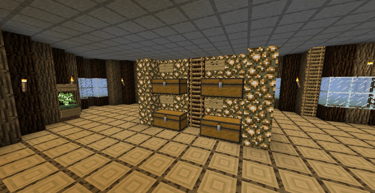 Disollini's Huge Wooden House Minecraft Map