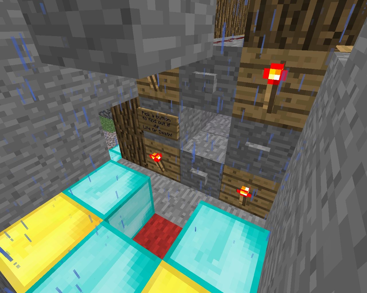 Mob torture chamber & Bonus minigame Minecraft Map