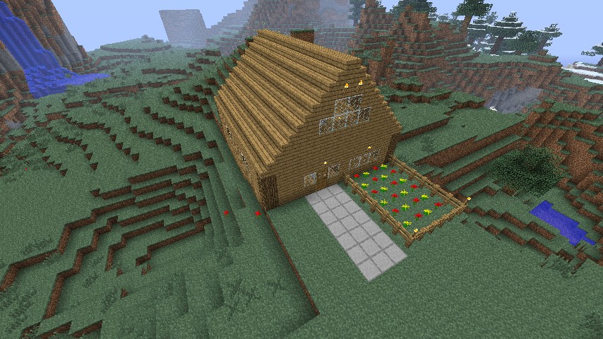 starting house Minecraft Map