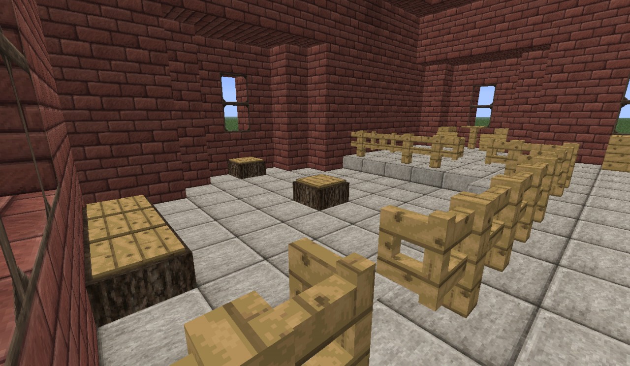 Small Brick Restaurant Minecraft Map