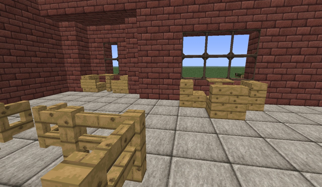 Small Brick Restaurant Minecraft Map