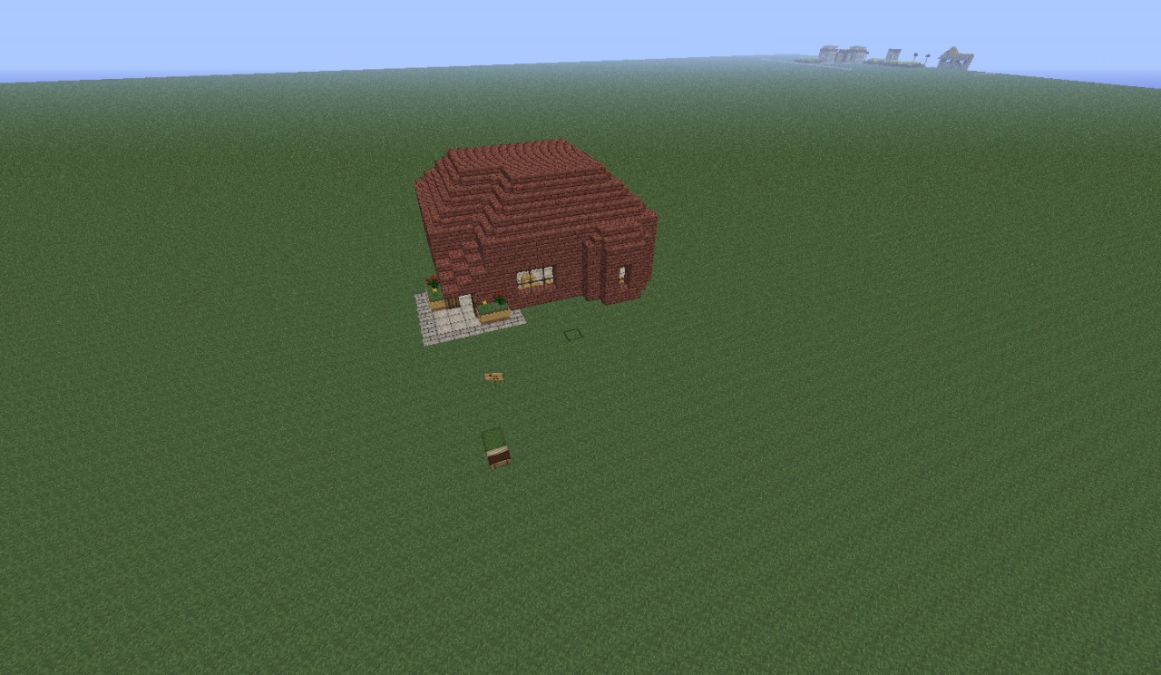 Small Brick Restaurant Minecraft Map