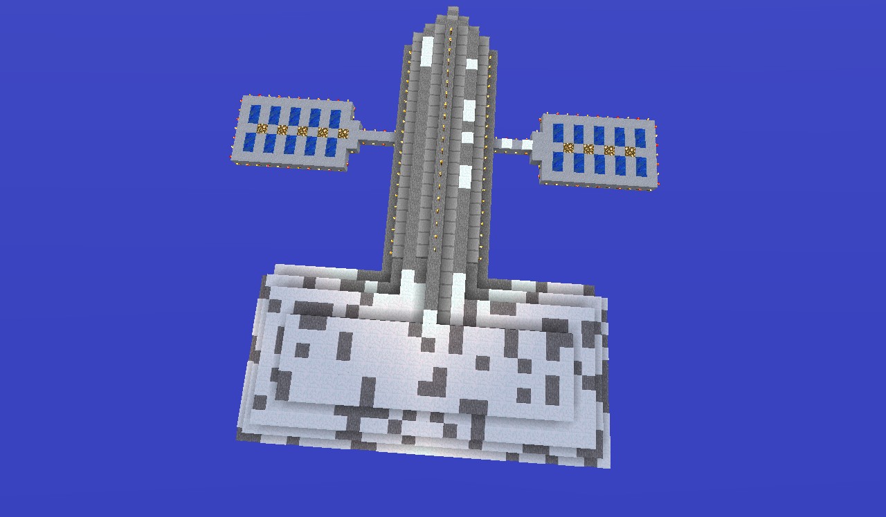 space station Minecraft Map