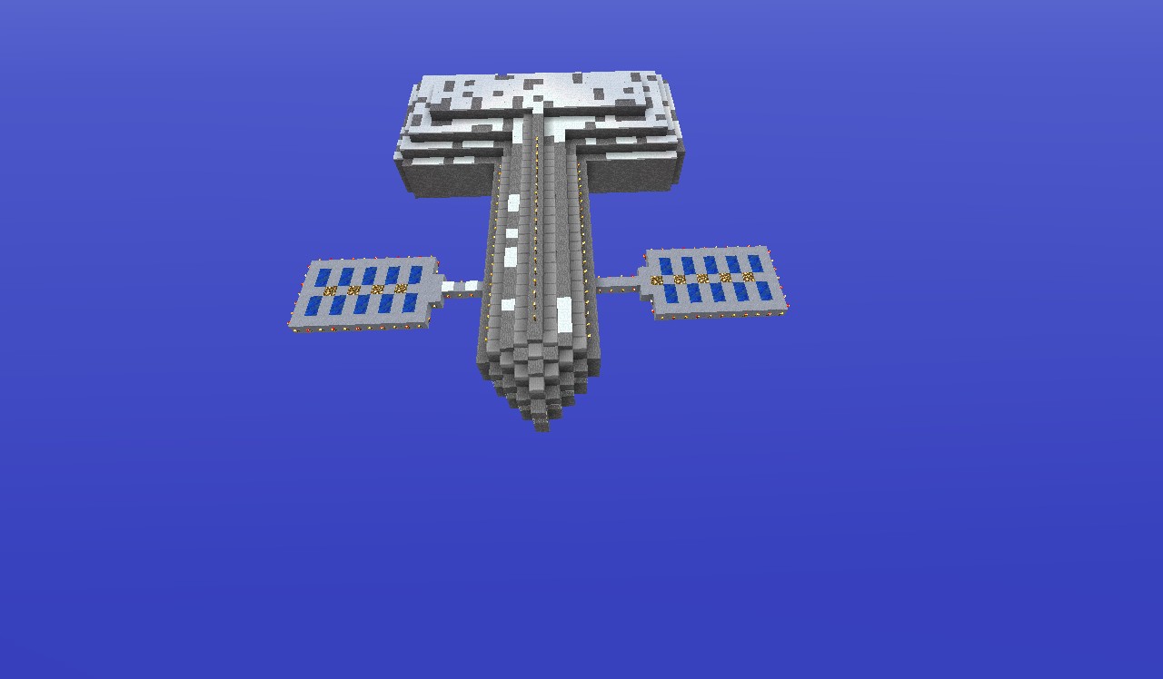 space station Minecraft Map