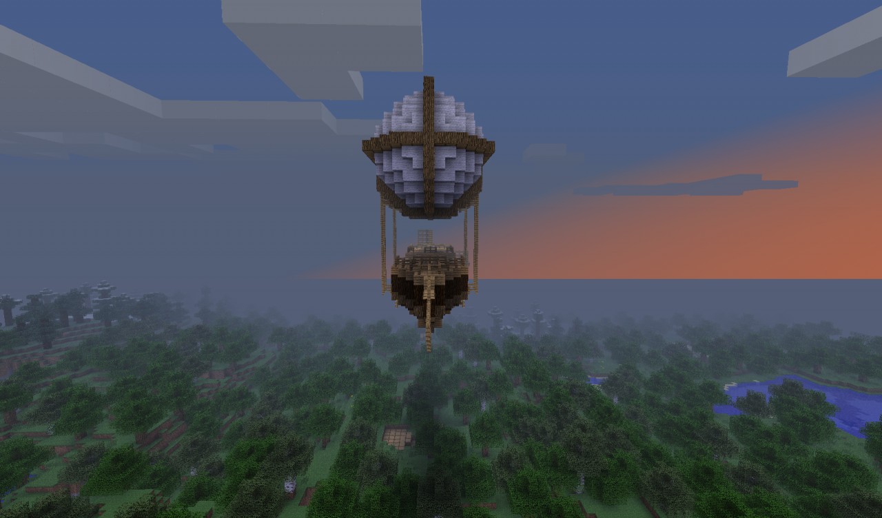 My First Airship Minecraft Map