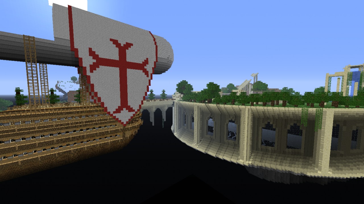 Ancient sky city Minecraft Map