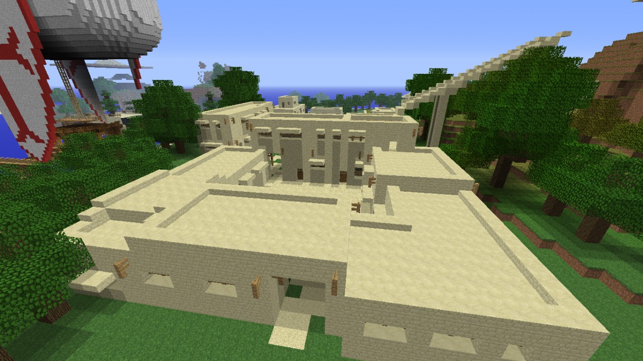 Ancient sky city Minecraft Map