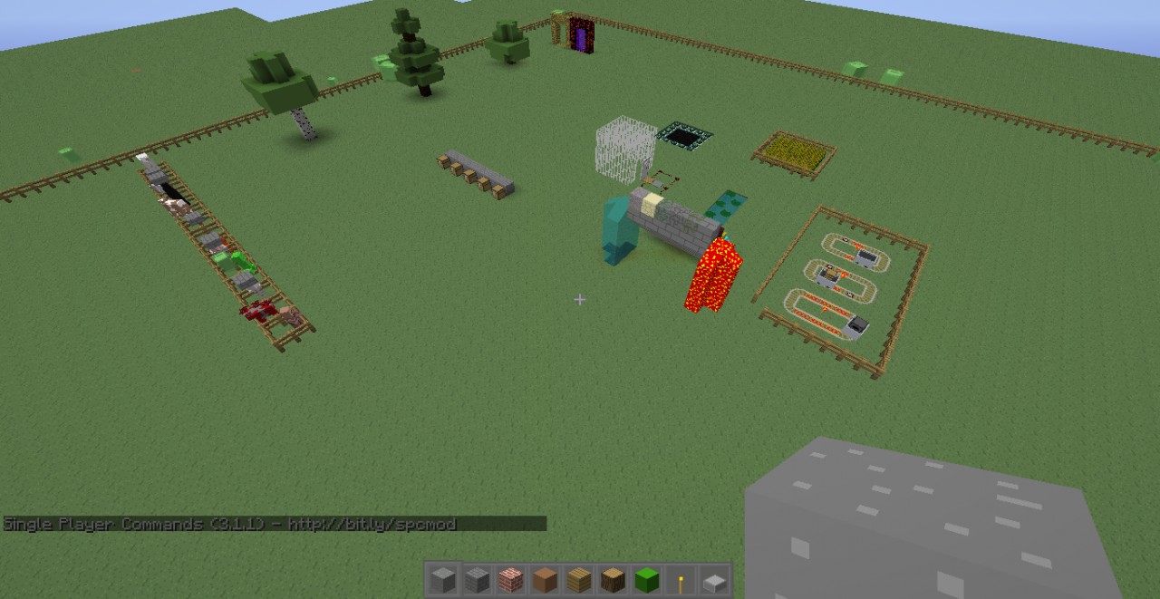 Texture Pack Demonstration Minecraft Map