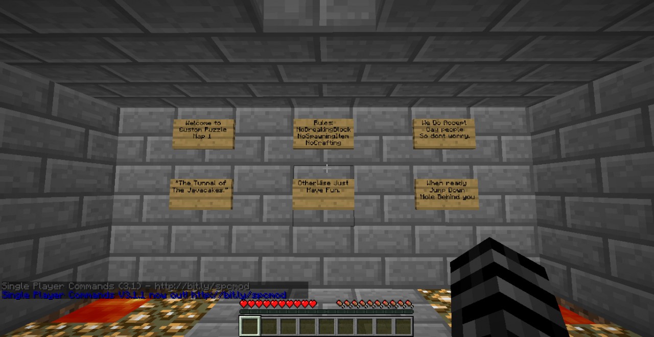 The Java Cake Puzzle Map! Minecraft Map