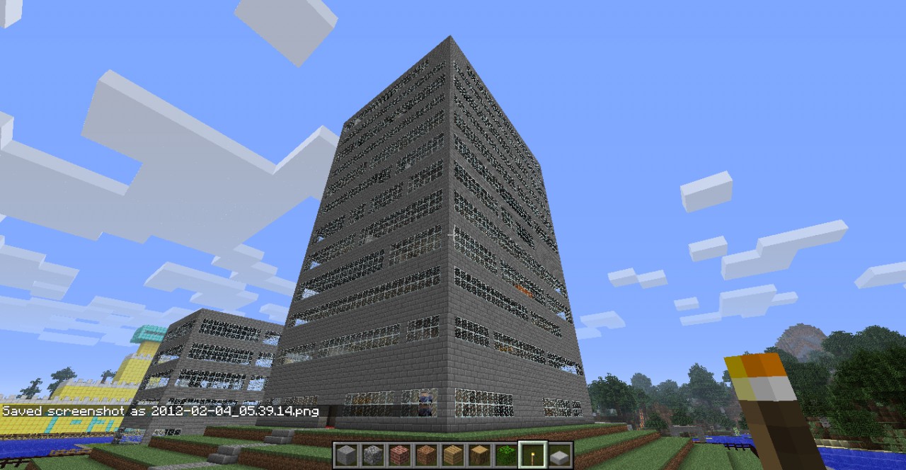 Huge Tower (Fully Furnished ) Minecraft Map