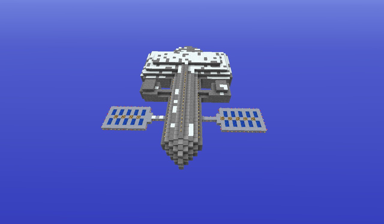 space station Minecraft Map