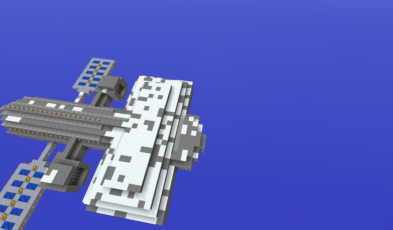 space station Minecraft Map
