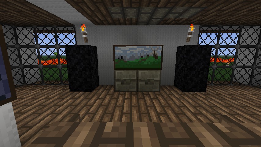 Modern Wool House Minecraft Map