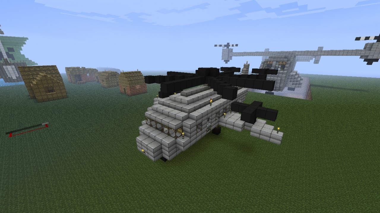 Vehicle Transport Helicopter Minecraft Map