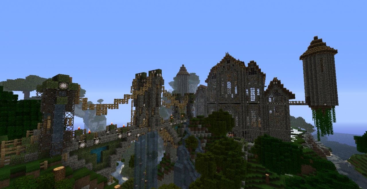 Castle of Caligraphy Minecraft Map