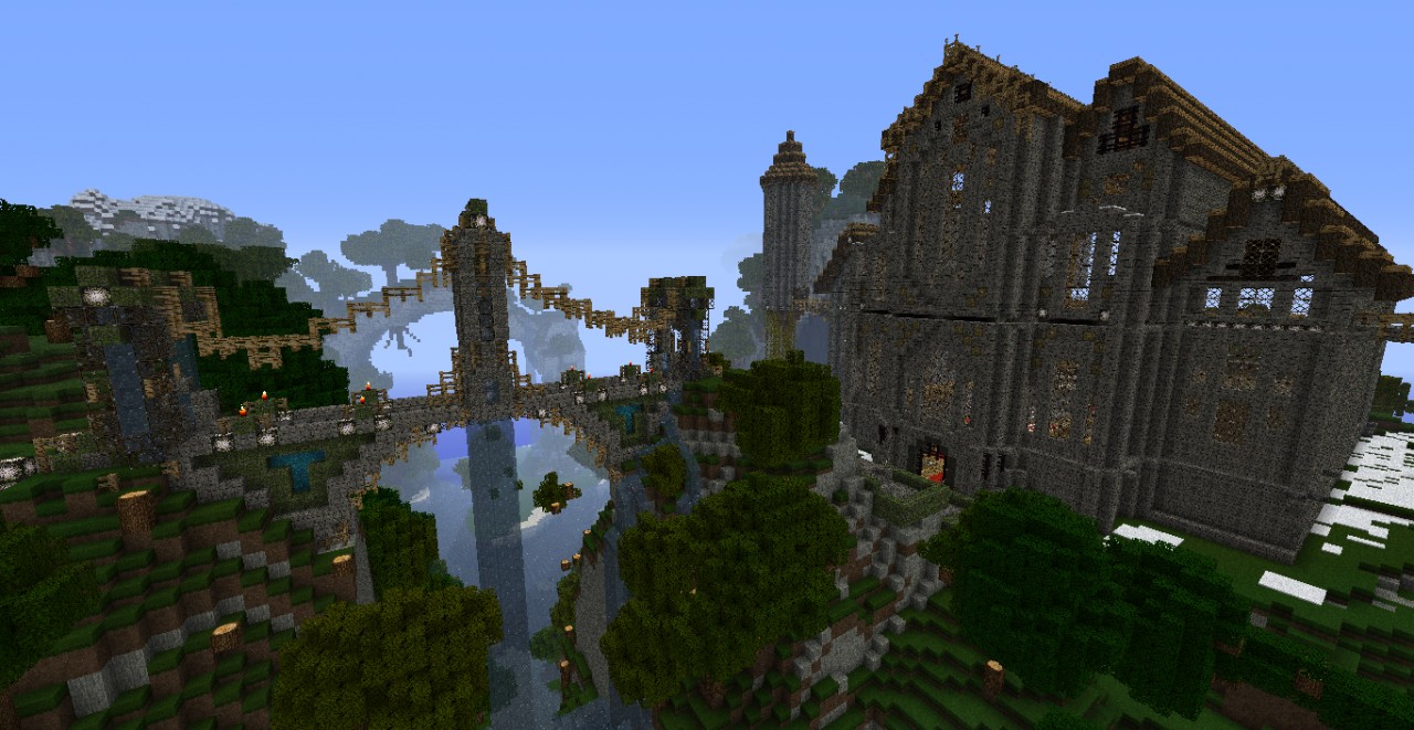 Castle of Caligraphy Minecraft Map