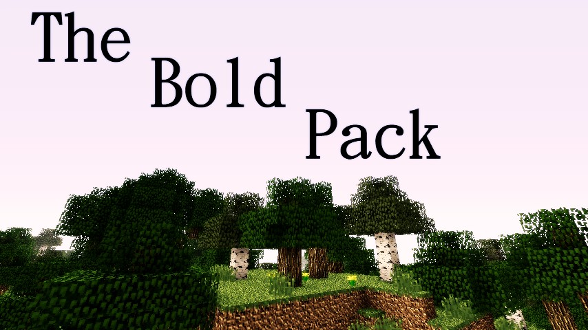 Bold Pack [64x] [12w04a] Minecraft Texture Pack