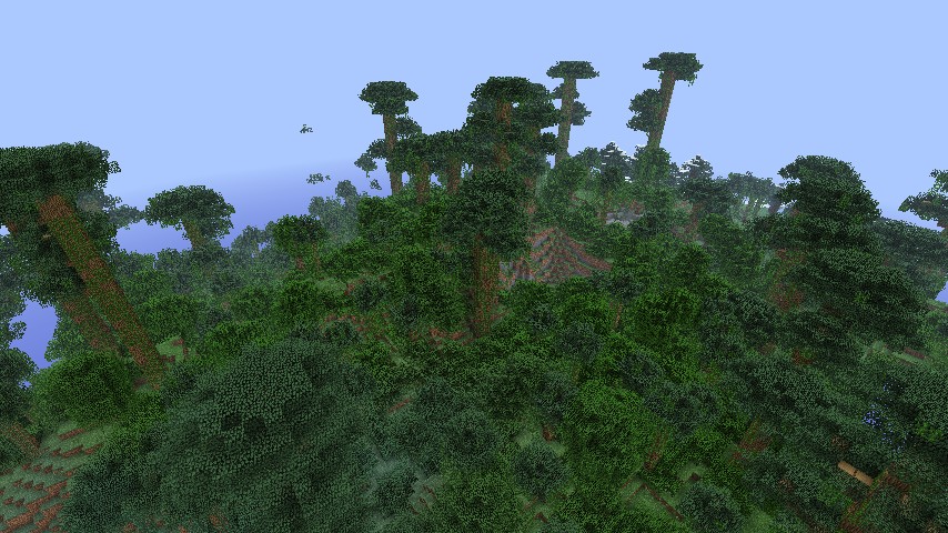 Minecraft 1.1 Jungle map Minecraft Project