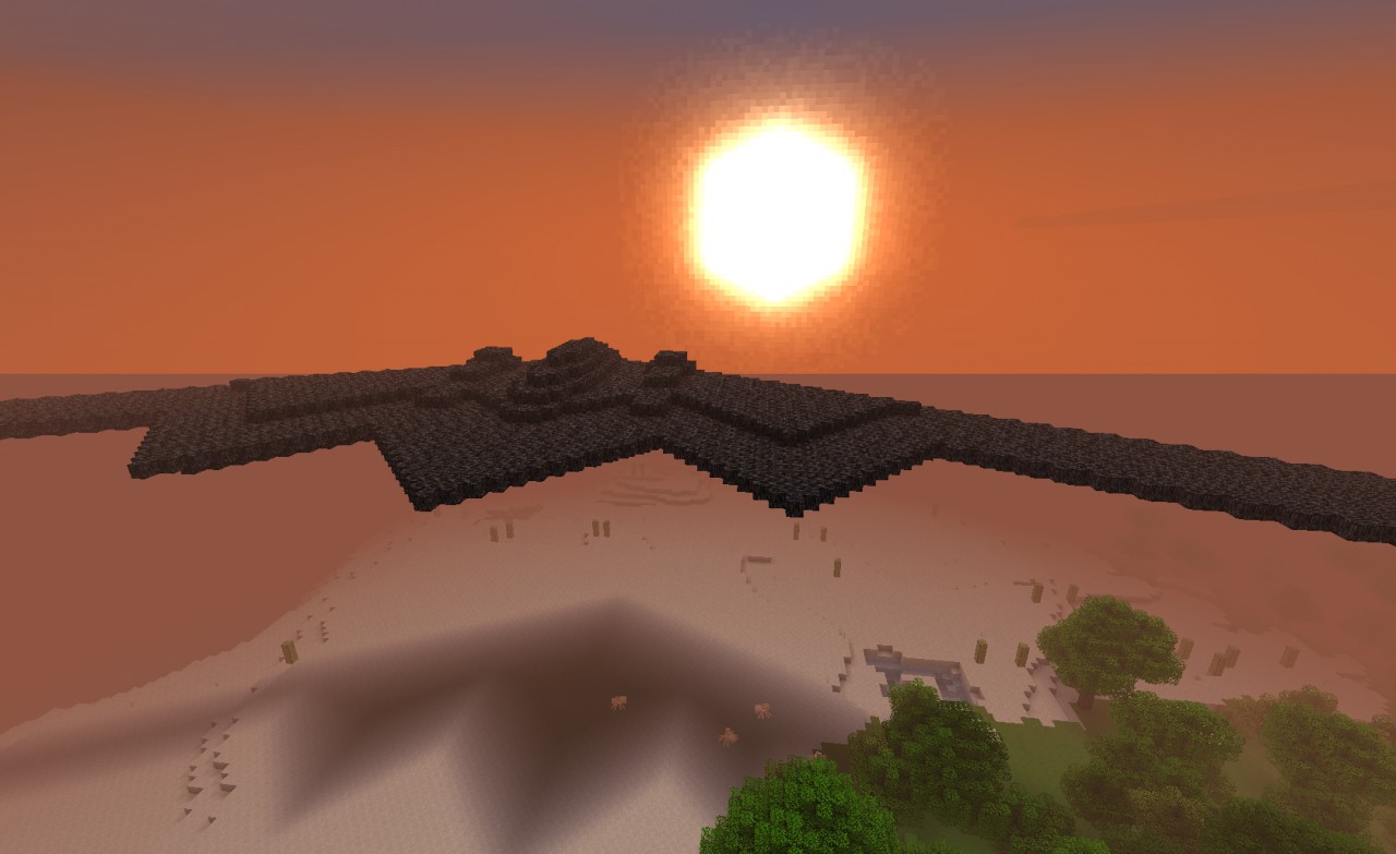 Stealth Bomber (B2-S) Minecraft Map