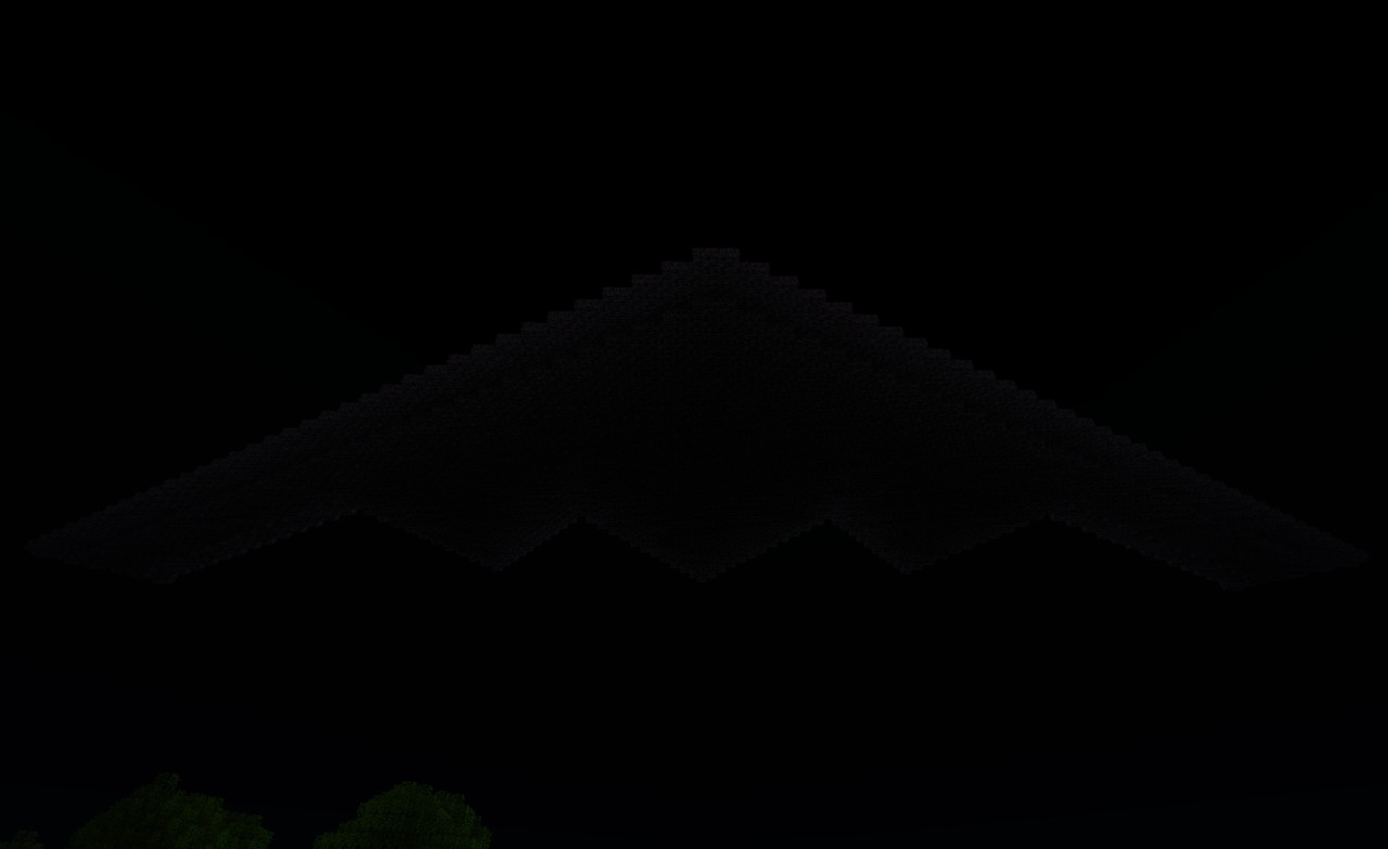 Stealth Bomber (B2-S) Minecraft Map