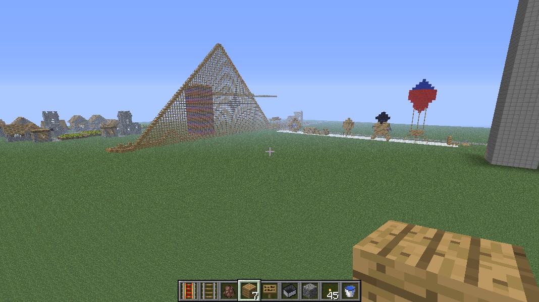 Sky city Minecraft Map