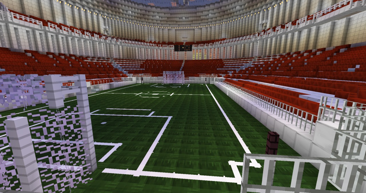 Football (US. Soccer) Stadium Minecraft Map