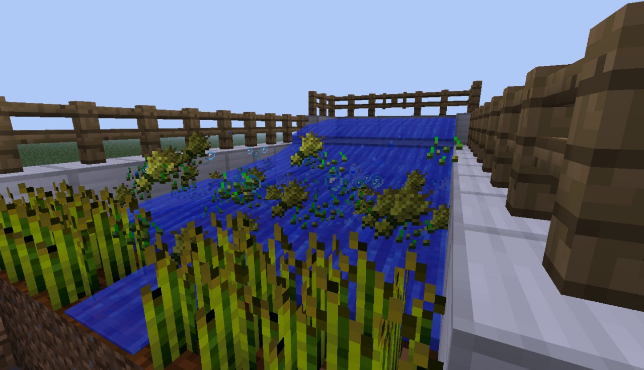 Wheat farm Minecraft Map