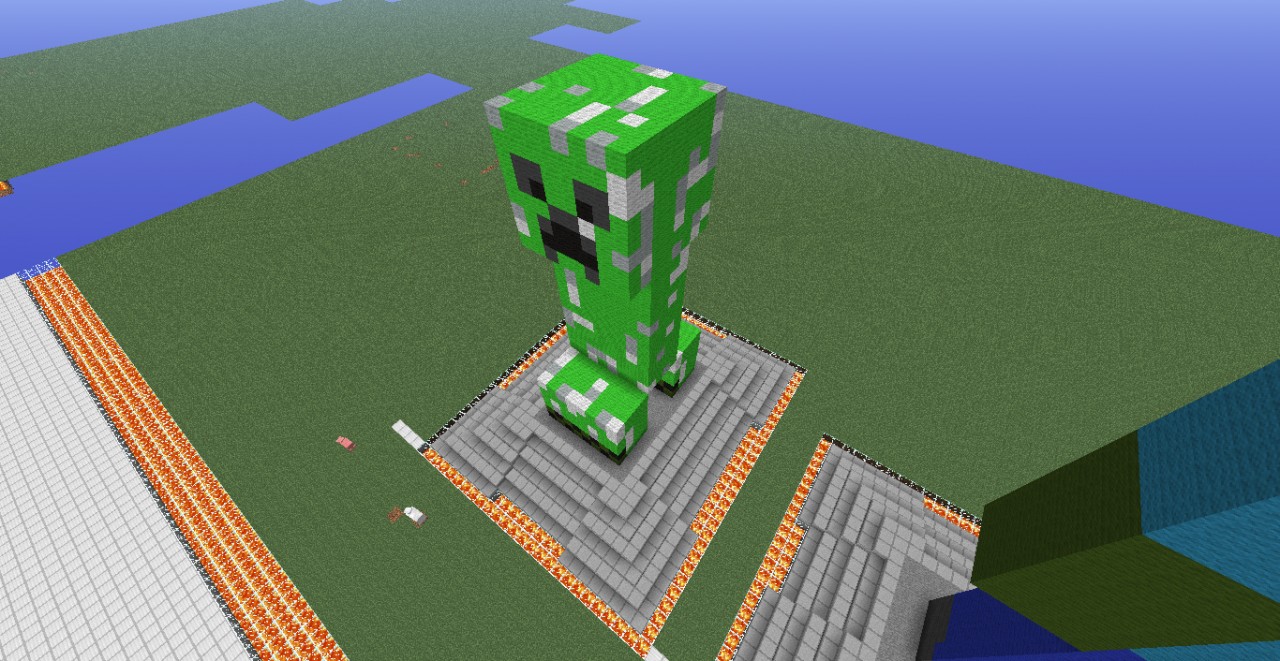 Statues - all mobs excluding dragon as of 1.1 (outdated) Minecraft Map