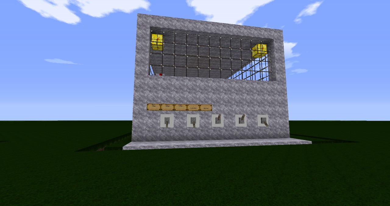 Redstone 3 password switcher Minecraft Map