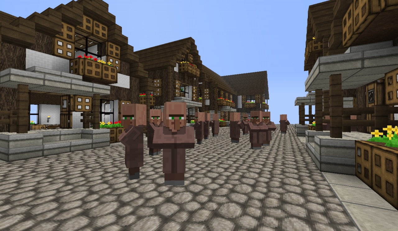 Medieval Village Minecraft Map