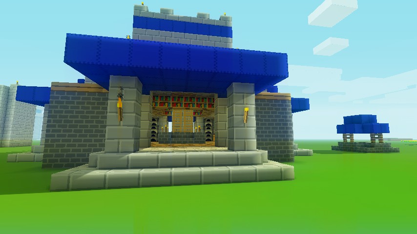 Warcraft 2 Alliance Town Hall Minecraft Map