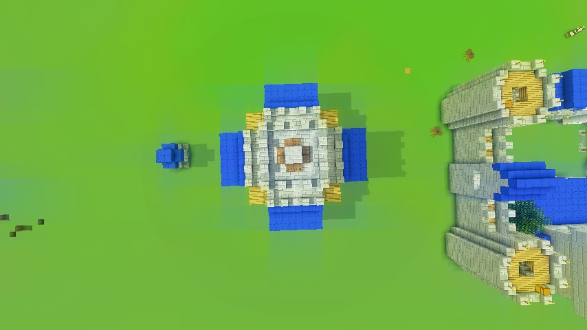 Warcraft 2 Alliance Town Hall Minecraft Map