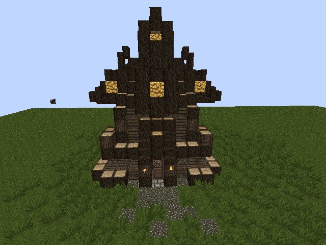 Skyrim style house. Minecraft Map