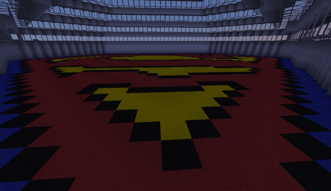 Superman's Fortress Of Solitude Minecraft Map