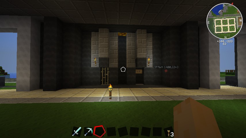 Modern SHEEP FARM Building: 16x 20x20 cells. 4 Water Lifts Minecraft Map