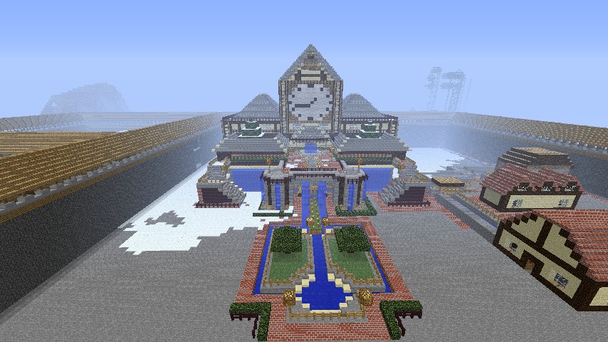 Unique Clock Tower Minecraft Map