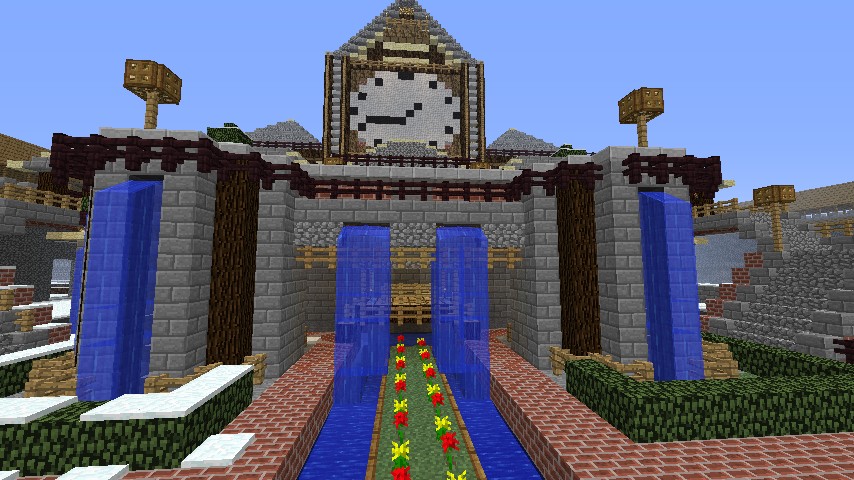 Unique Clock Tower Minecraft Map