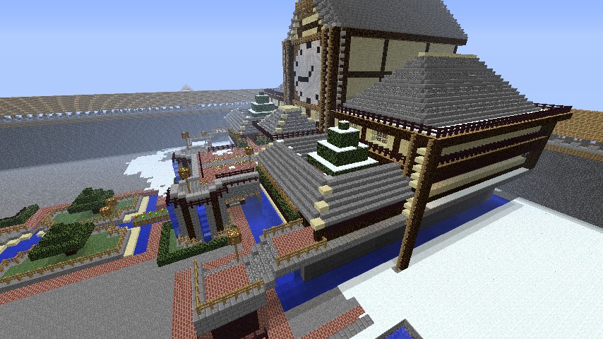 Unique Clock Tower Minecraft Map