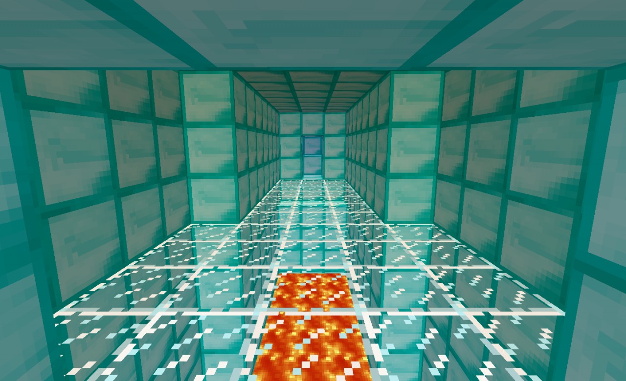 The diamond temple Minecraft Map