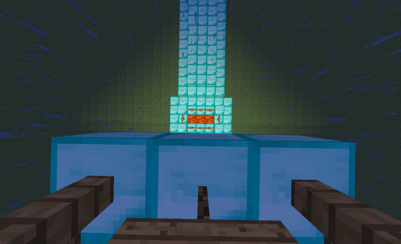 The diamond temple Minecraft Map