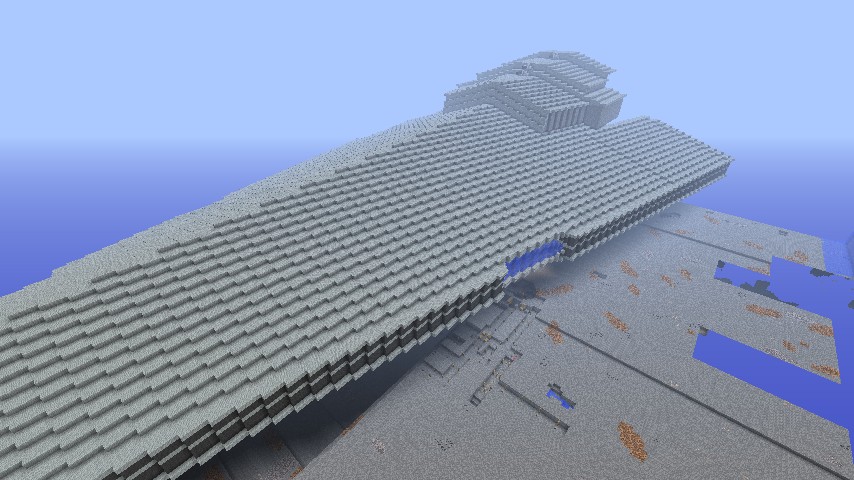 Star destroyer Minecraft Map