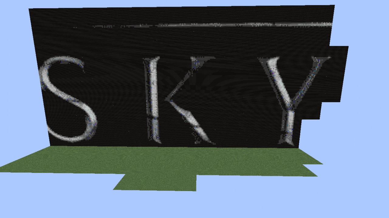skyrim logo Minecraft Map