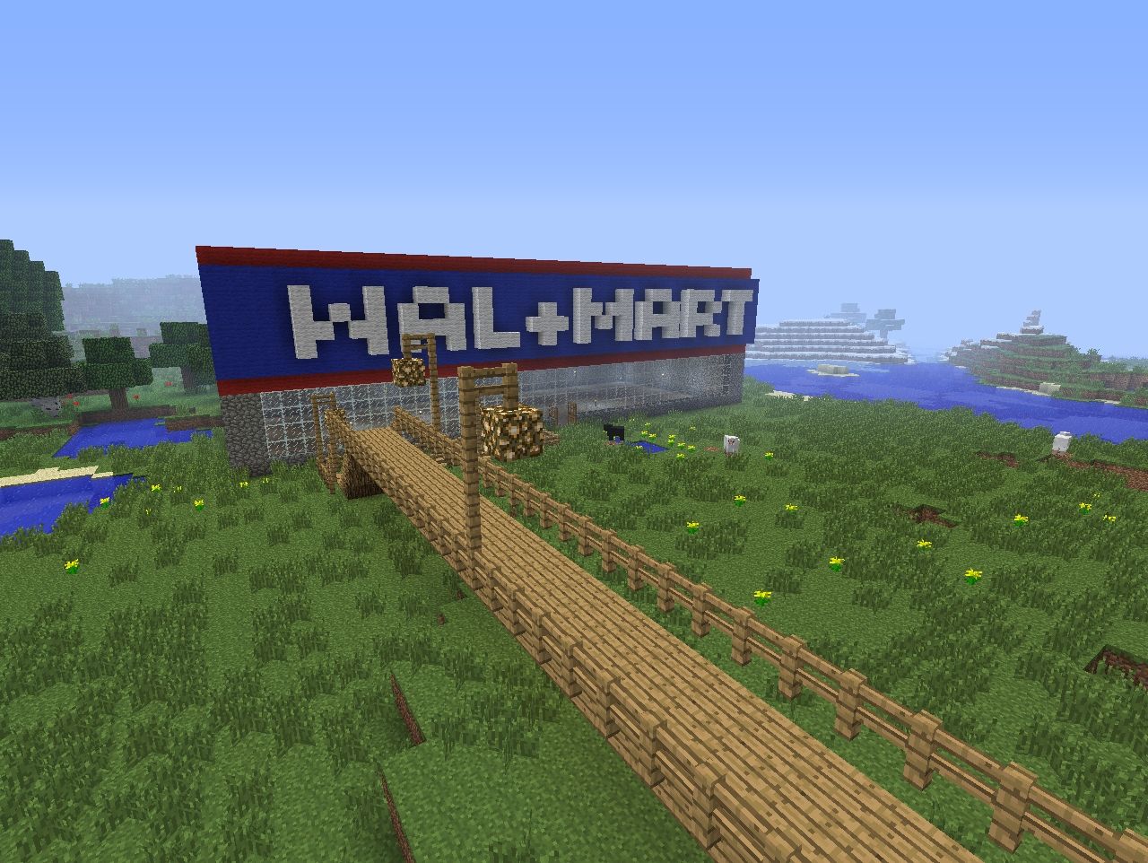 Small town Minecraft Map