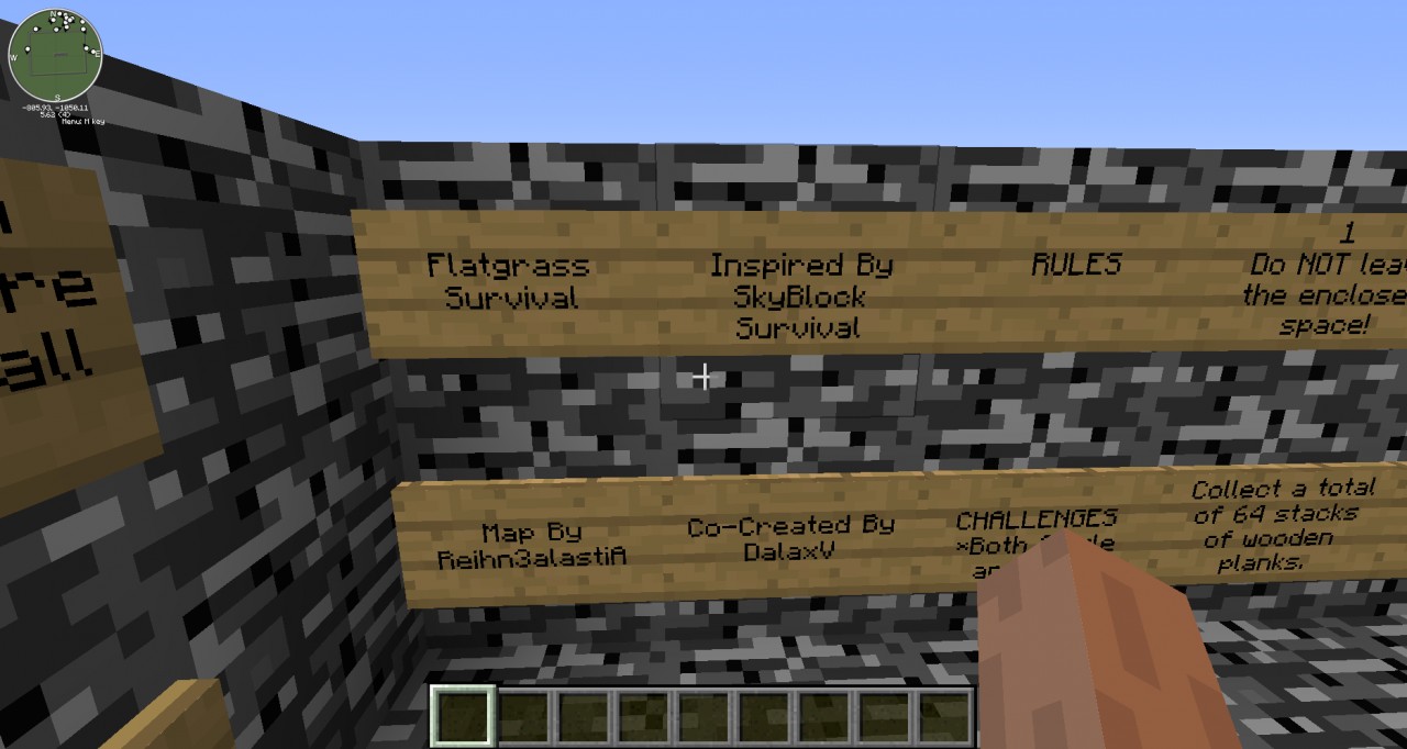 Flatgrass Survival! Minecraft Map