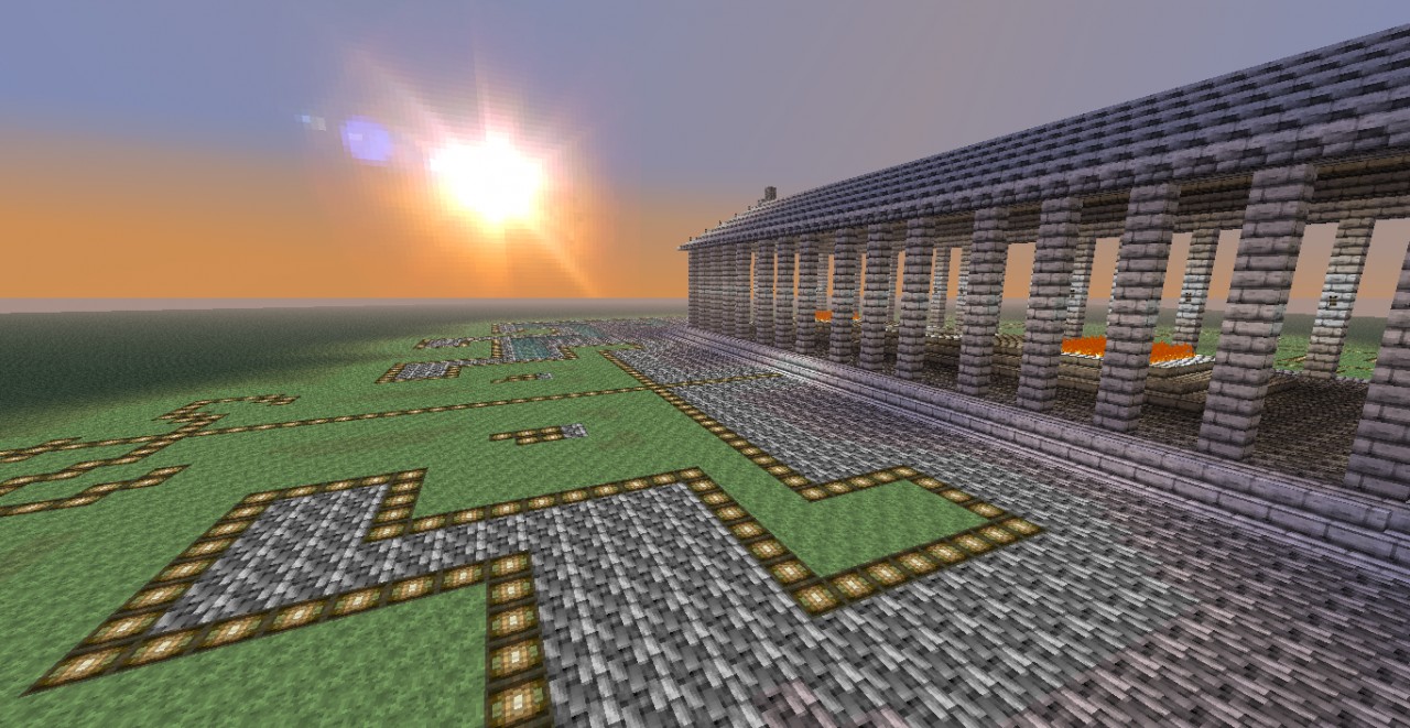 The Gods Temple Minecraft Map