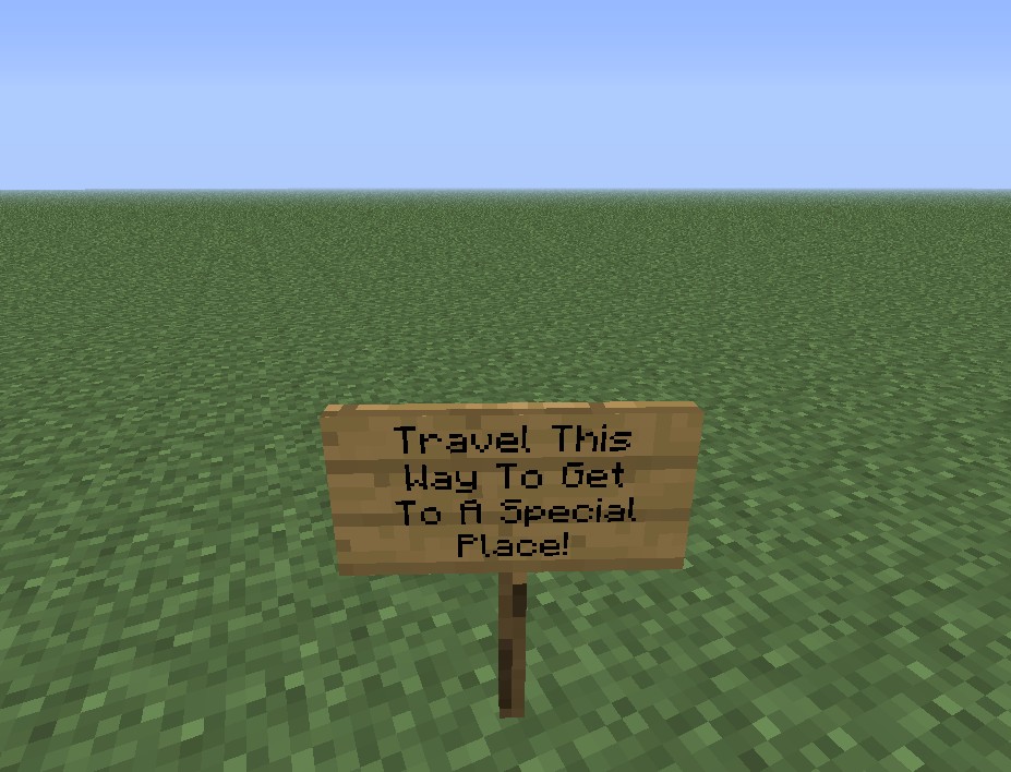 Flatgrass Survival! Minecraft Map